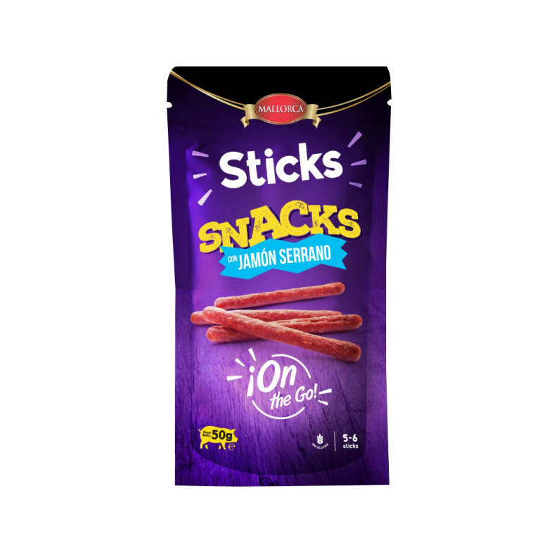 Sticks Snacks Jamón Serrano Mallorca - Embutidos, Mallorca | Dibeal ...
