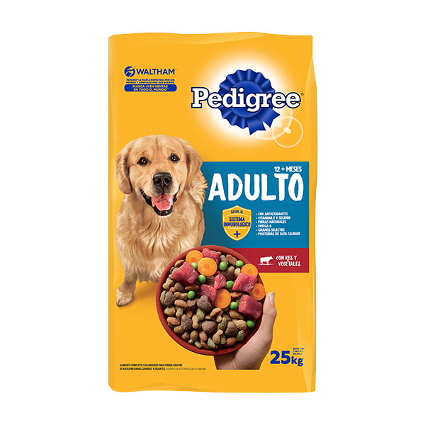 Pedigree Alimento Seco para Perros Adultos - Comida Seca Pedigree ...