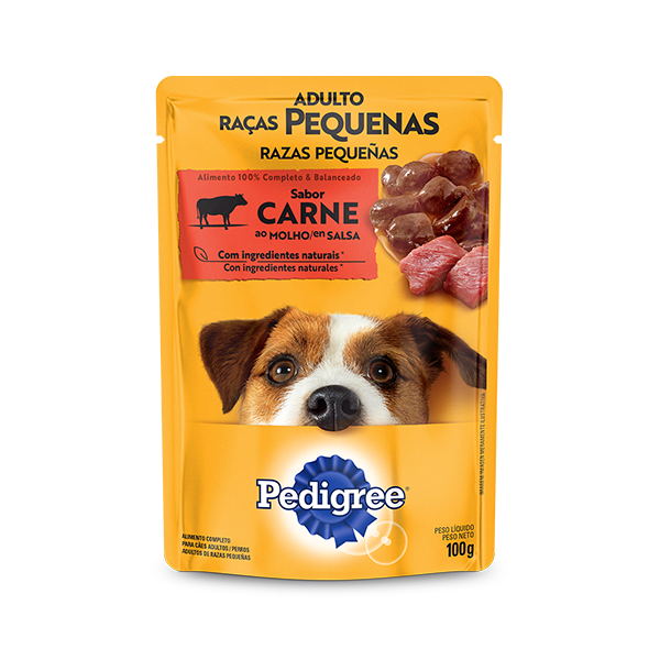 Comida Húmeda Carne Pedigree Perro Adulto Raza Pequeña - Comida Húmeda ...